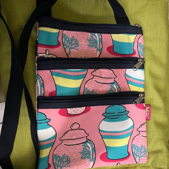 n. gil | Bags | Chinoserie Glam Ginger Jar Crossbody | Poshmark